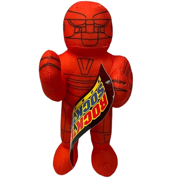 Mattel | Toys | Rockem Sockem Robots Plush Red Black Red Rocker Limited ...